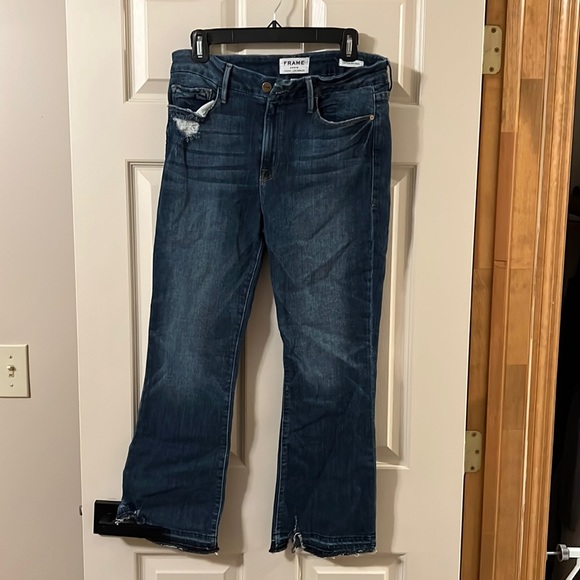 Frame Denim | Jeans | Frame Denim Jeans Le Crop Mini Boot | Poshmark
